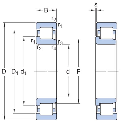 NJ205-EC P SKF • SP