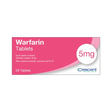 Warfin 5 Mg Tablet