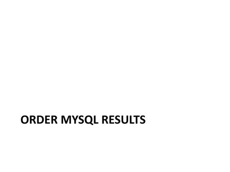 Ppt Php Mysql Powerpoint Presentation Free Download Id3158919