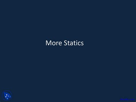 More Statics General Physics I Lecture Slides Docsity