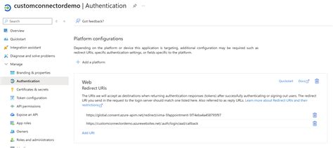 create a custom connector in the power platform using oauth 2 0 service principal and azure