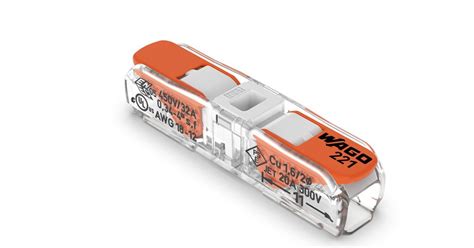 Wago Inline Splicing Connector With Lever Panel Builder Us