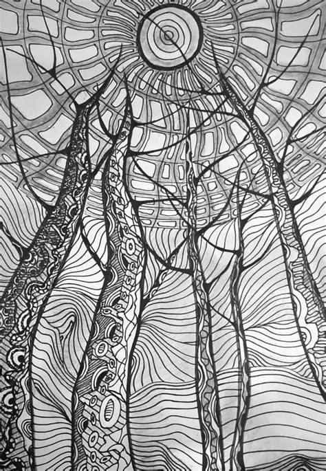 Картина «Небо под куполом Бумага Смешанная техника 2023 г