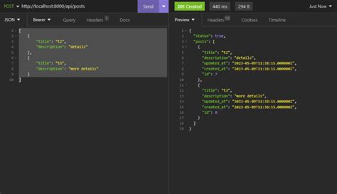 Mini App Using Laravel Rest Api Only Back End And Insomnia Dev Community