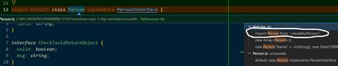 Visual Studio Code How To Hide Import References While Peeking All References Of A Variable