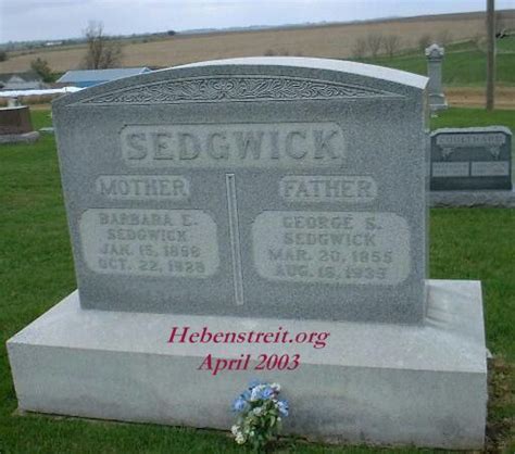 Barbara Ellen Richardson Sedgwick 1858 1928 Homenaje De Find A Grave