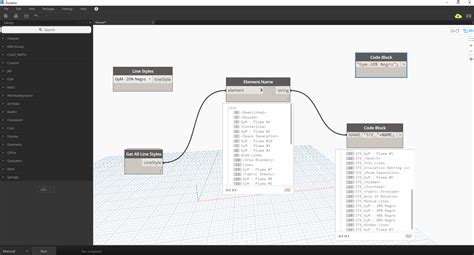 how to rename revit line styles revit dynamo