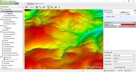 Leapfrog Geo Tutorial Create Topography From Point Data Free Gis
