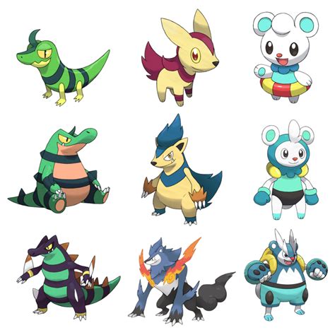 Pokemon Shiny Starters