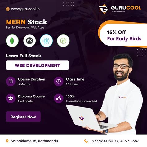 Gurucool 🚀 Embark On Your Coding Journey Learn Mern Stack — Mongodb Expressjs React And