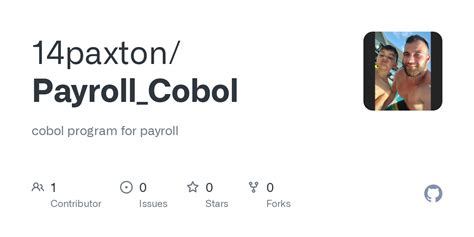 Github 14paxtonpayrollcobol Cobol Program For Payroll