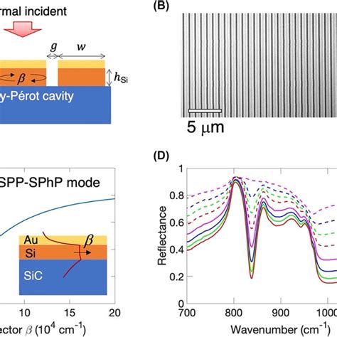 Simulated Field Profiles At The Coupled Sppsphp Cavity Resonance In A