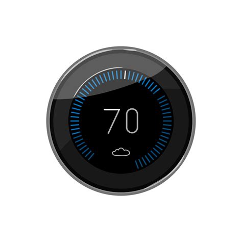 Thermometer Smart Thermostat Cartoon Vector Illustration 17407503