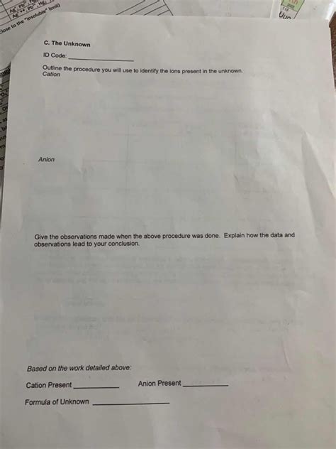Name Lab Partner Date Lab Section Lab Report For