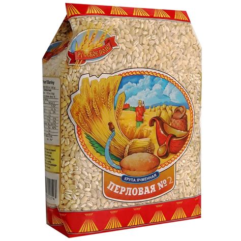 Крупа Перловая, Русское Поле, 800г | $3.99 - купить на RussianFoodUSA