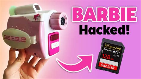 This 2001 Barbie Camera Is Now A High Tech Video Rig Youtube