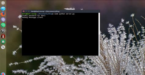 membuat aplikasi chatting client server dengan python