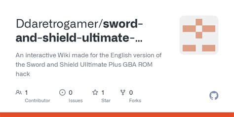 Github Ddaretrogamer Sword And Shield Ultimate Plus Wiki An Interactive Wiki Made For The