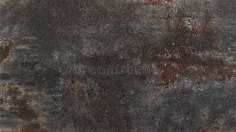Steel Dark Rusty Gray Background Interior Grey Wall Floor Surface Stock