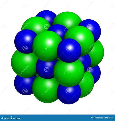 Sodium Chloride Rock Salt Halite Table Salt Crystal Structure