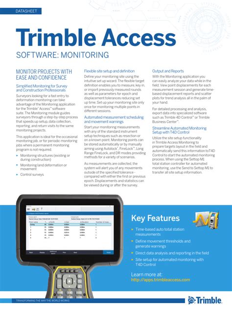 Trimble Access Software Pdf