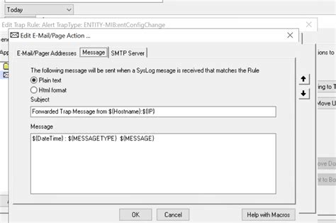 How To Set Rule For Email Alert From Trap Viewer Alert Lab The