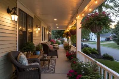 14 Stylish Long Narrow Front Porch Decor Ideas Gardeneco