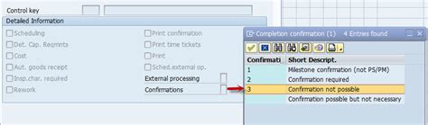 Solved Issue With Process Order Confirmation Sap Community