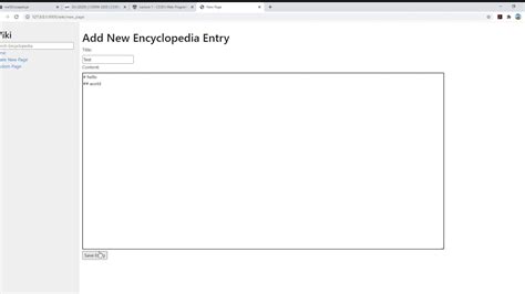 Cs50web Project 1 Wiki Youtube