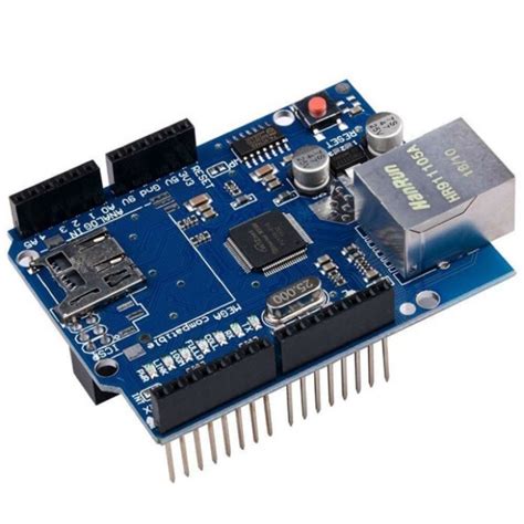 Jual Ethernet W5100 Shield Module Arduino Uno Mega Board Micro Sd
