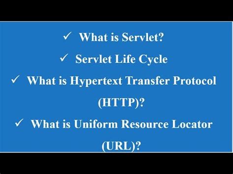 Servlet In Java EE Module YouTube