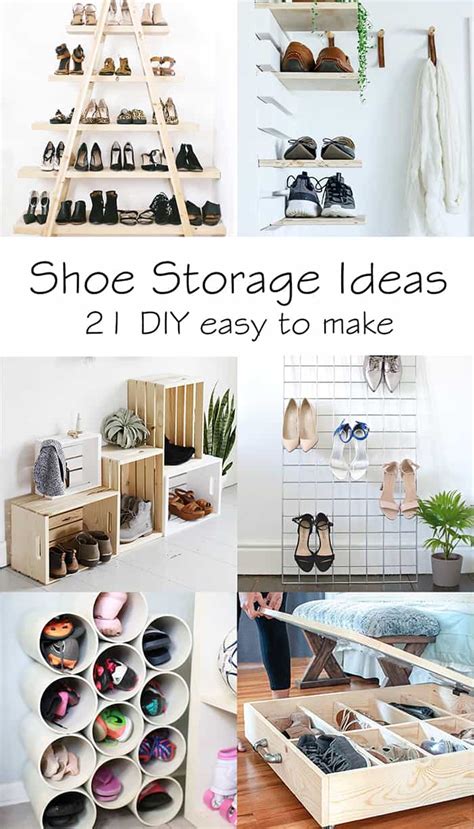 Diy Wall Mounted Shoe Storage Ideas At Janelle Mayo Blog