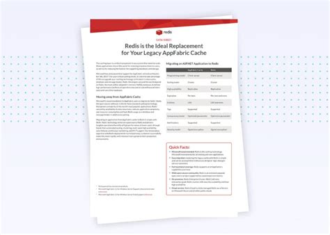 Replace Microsoft AppFabric With Redis Redis