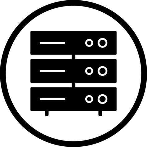 Unique Server Network Vector Icon 20658035 Vector Art At Vecteezy