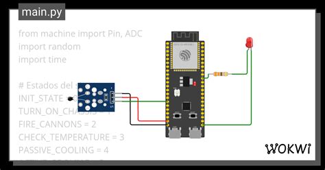 Maquinas De Estado Cañon Copy Wokwi Esp32 Stm32 Arduino Simulator