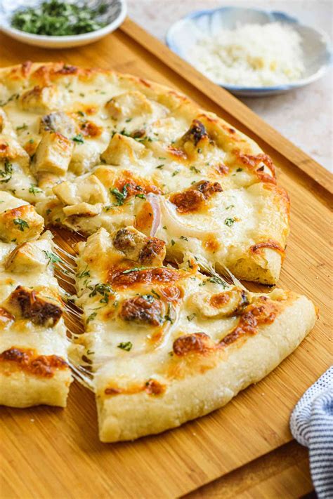 Chicken Alfredo Pizza Recipe