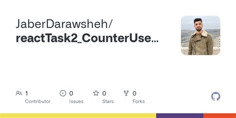 GitHub JaberDarawsheh ReactTask CounterUseState