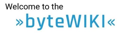 ByteWIKI ByteWIKI 1 0 Documentation