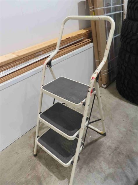 3 Step Step Stool Mcsherry Auction Service Ltd