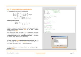 Introduction To Control Systems In Scilab PPT