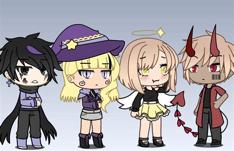 I Redesigned U Grimrreaper13s Stereotypical Ocs R Redesigninggacha