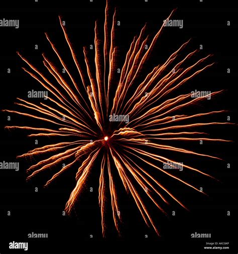 Single Firework Burst Hi Res Stock Photography And Images Alamy
