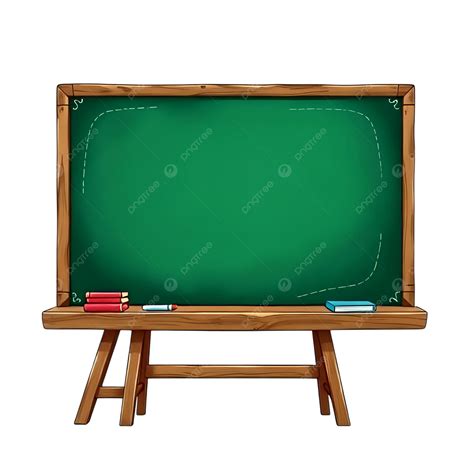 Classroom Chalkboard With Supplies Chalkboard Classroom School