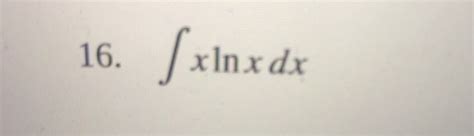 Solved Find The Integral By Using The Simplest Method Not