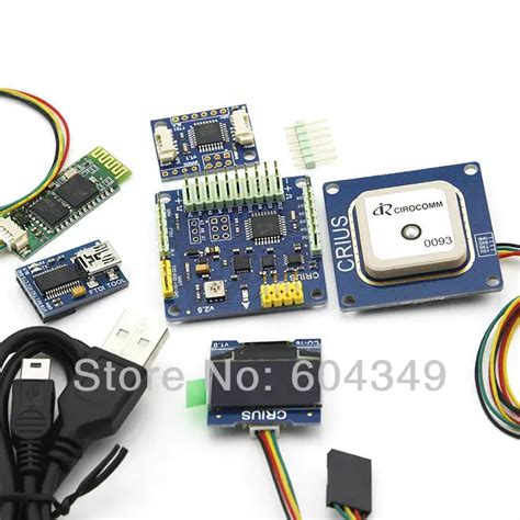 MWC MultiWii SE V Control Board W GPS NAV Receiver Combo For D FlightMWC MultiWii SE V