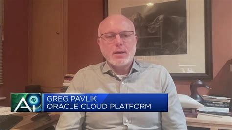 Oracle Cloud Infrastructure Svp Explains Why He Thinks Its A Leader In Generative Ai Greg Pavlik