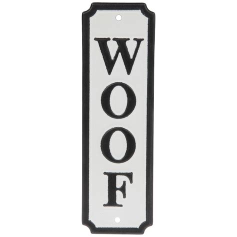 Woof Metal Sign Hobby Lobby 2320158