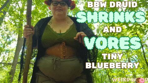 BBW Druid Shrinks And Vores Tiny Blueberry Adventurer MP Woods Kink Cafe Clips Sale