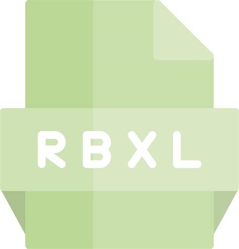 Rbxl File Format Icon 15691988 Vector Art At Vecteezy