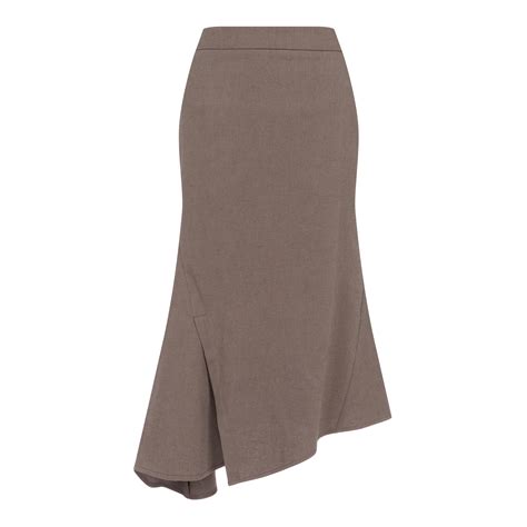 언발 기장 슬릿 스커트 Sivillage